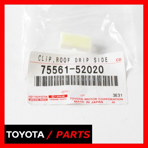 FACTORY TOYOTA 4RUNNER RAV4 LEXUS RX400h ROOF DRIP MOLDING CLIP 75561 ...