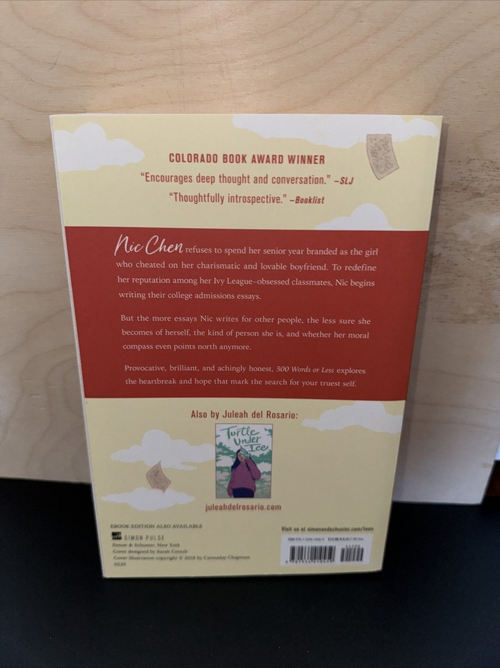 500 Words or Less by Juleah del Rosario (2020, Trade Paperback ...