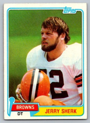 1981 Topps #149 Jerry Sherk Cleveland Browns | eBay