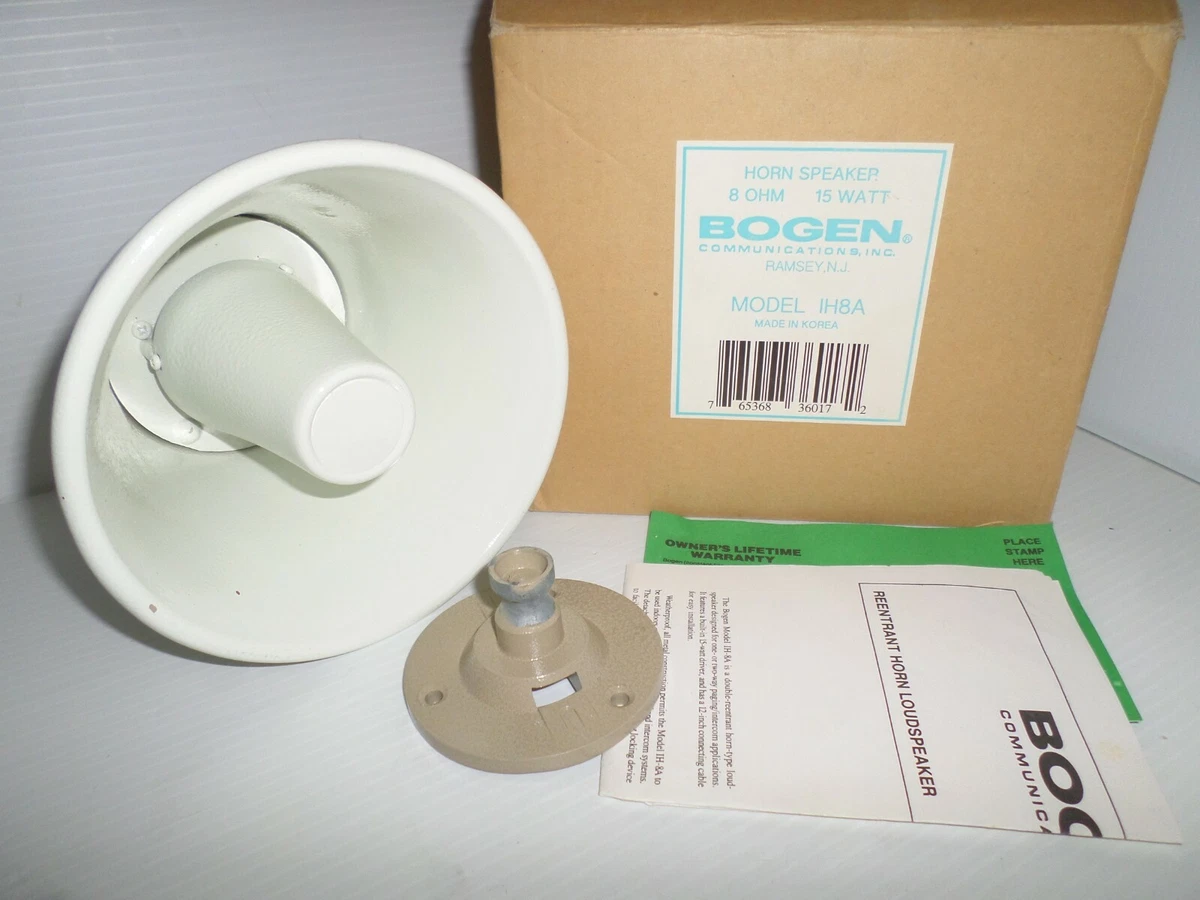 Bogen Speakers Horns
