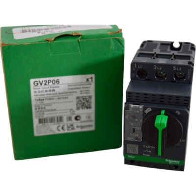 NEW Schneider Electric Motor Circuit Breaker GV2P06 | eBay