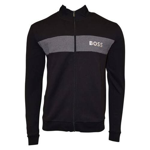 Hugo Boss Men's Tracksuit Jacket Full Zip-Up Long Sleeve Black | eBay