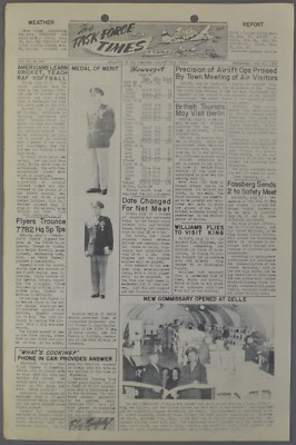 1949 COMBINED AIRLIFT TASK FORCE TIMES Military Newspaper VOL III NO ...