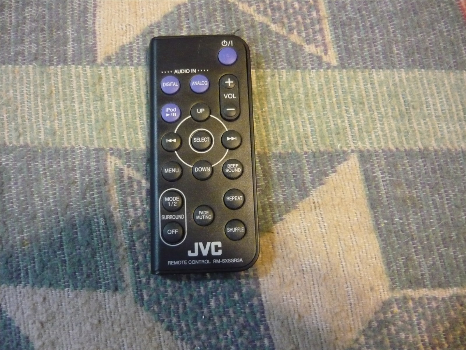 Genuine JVC RM-SXSSR3A Surround Sound Docking Station Remote Control w ...