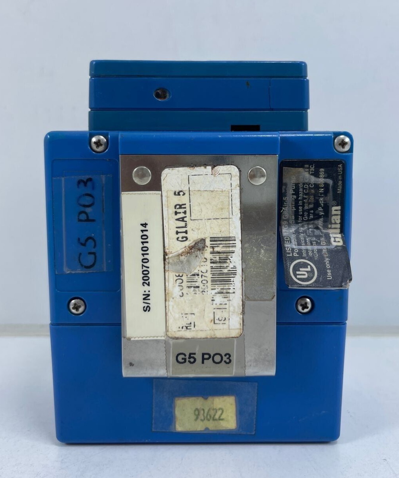 SENSIDYNE GILIAN GilAir-5 AIR SAMPLING PUMP , 800518 LOW FLOW MODULE ...