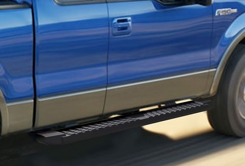 Fits 09-14 F-150 SuperCab 2p Carbon Steel/PE T Style D2D Running Board ...