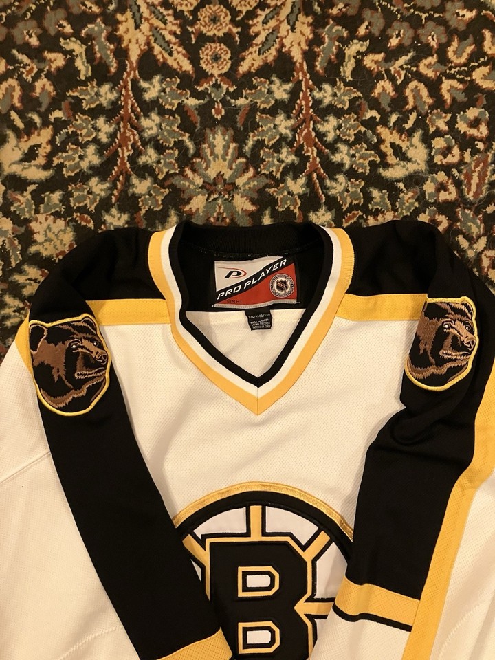 Boston Bruins Pro Player Home Jersey Y2K Size XXL Stitched NHL Hockey | eBay