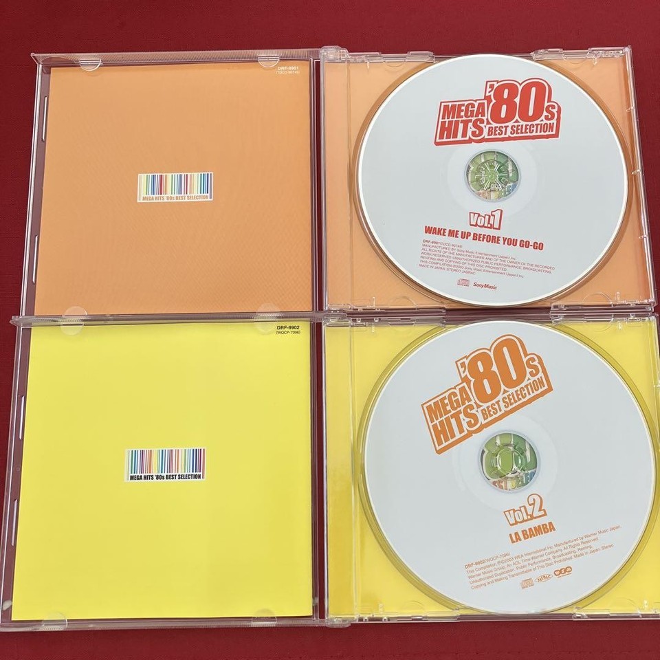 Mm2 Mega Hits 80S Music Cd Collection 6 Disc Set 80S Pop Rock ...