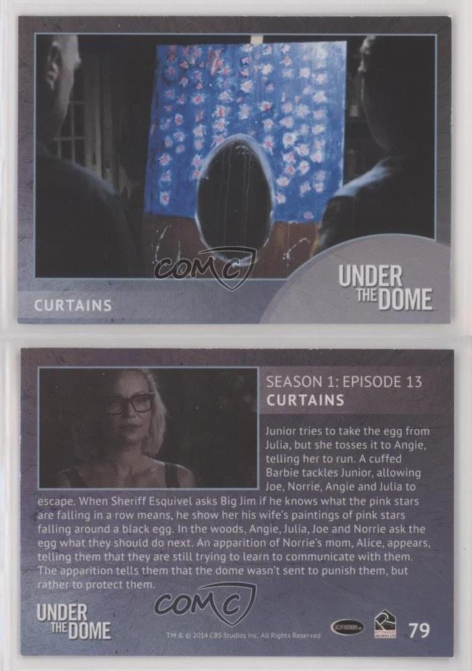 2014 Rittenhouse Under the Dome Curtains #79 g7i | eBay