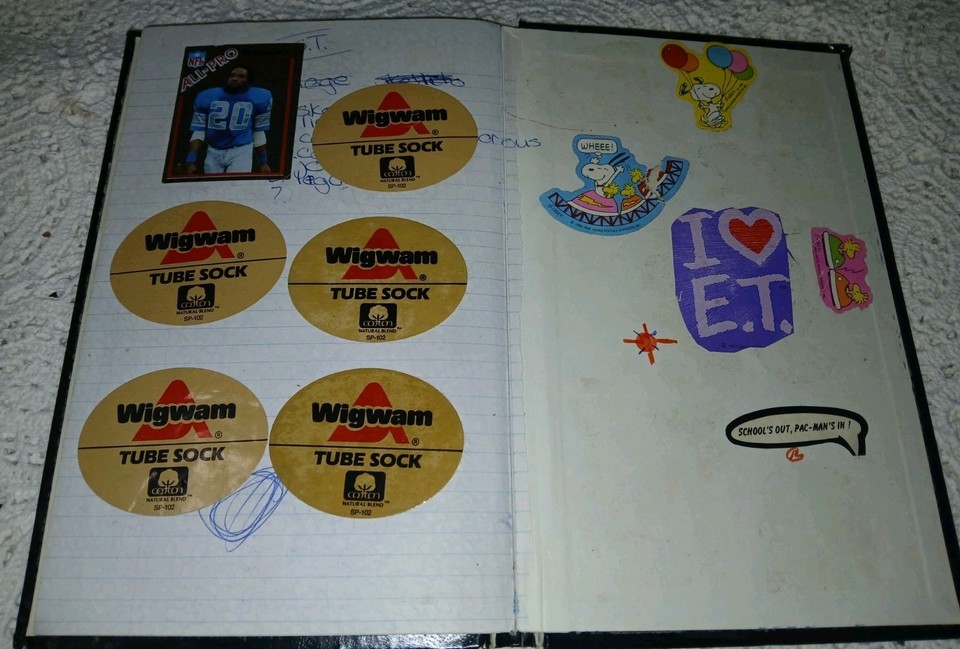 Vintage 1980s Kids Hand Written Journal Diary Dungeons Dragons Fantasy ...