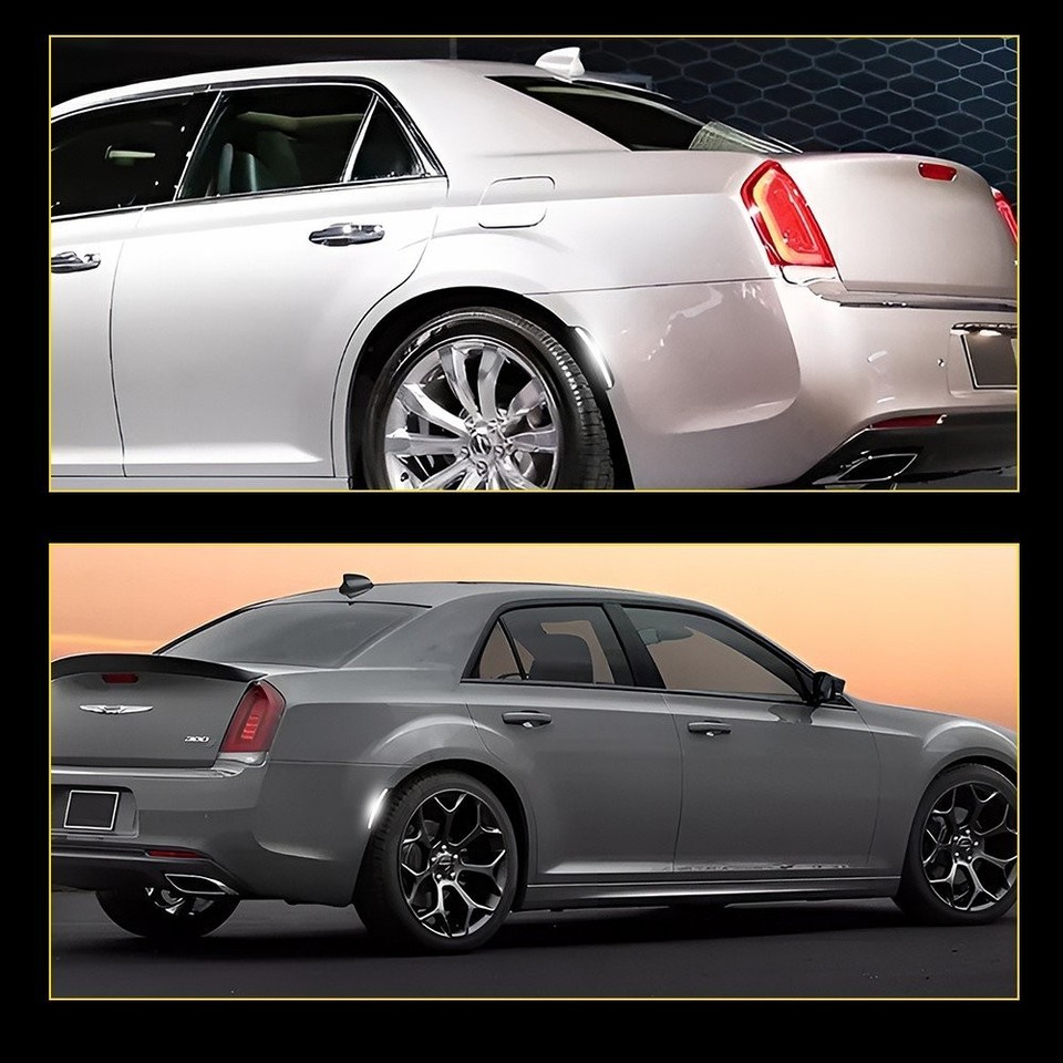 2Pcs Rear White LED Side Marker Light Kit For 2015-2023 Chrysler 300 ...