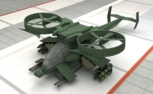 Avatar Helicopter Gunship Avatar Helicopter Etsy