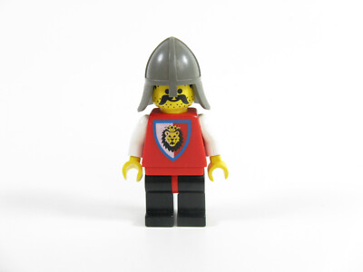 LEGO Castle Royal Knights Minifigure Lion Head Red Torso 6090 6046 1752 ...