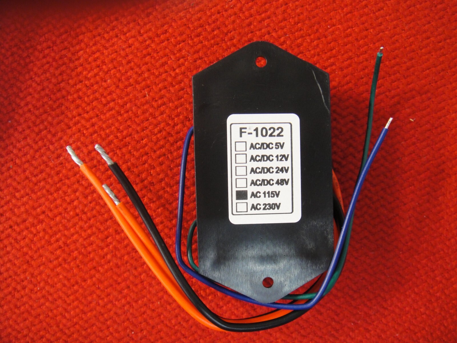 DPST OONO F-1022 8Amp Power Relay Module, AC/DC 5V Control Voltage | eBay