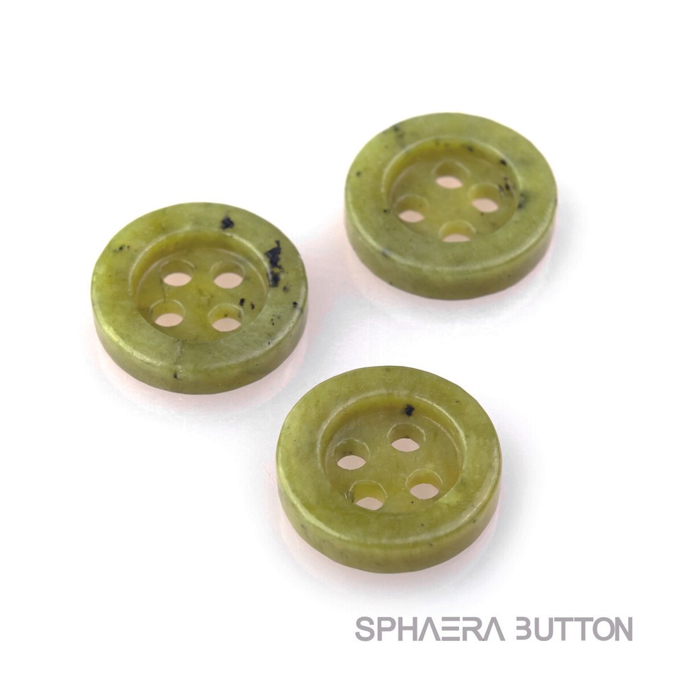 Jade Buttons 18L Sphaera Button | eBay