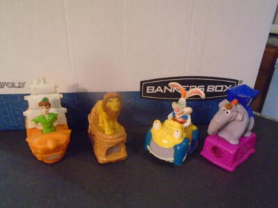 Vintage 4 Disney Movie Viewers Roger Rabbit, Peter Pan, Aladdin , Lion ...