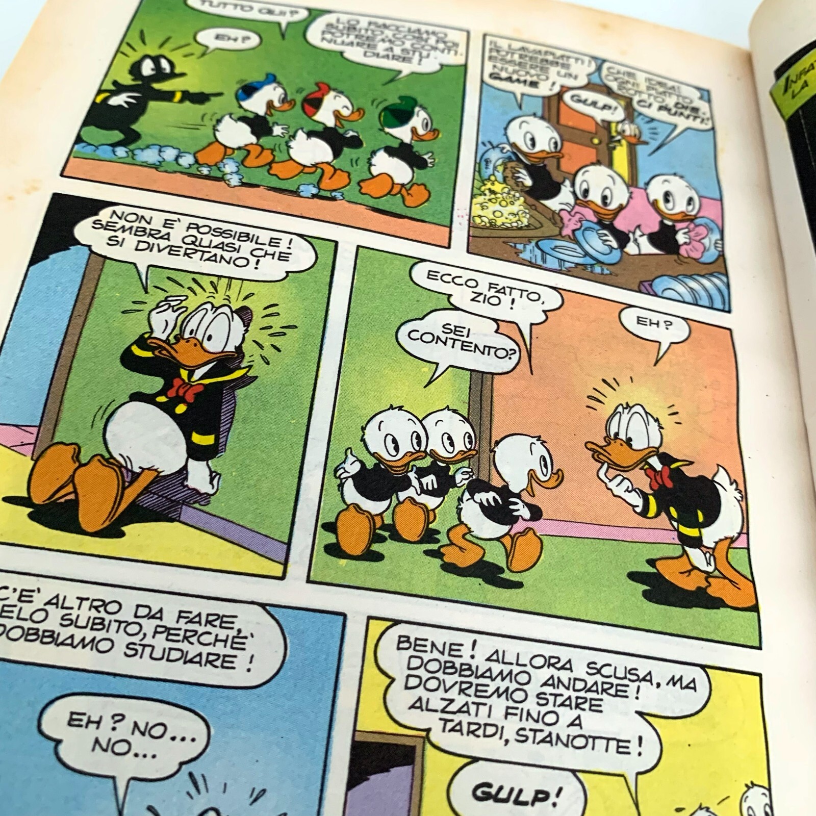 Italian Disney Donald Duck Comic Book Paperino and Qui Quo Qua 2006 | eBay