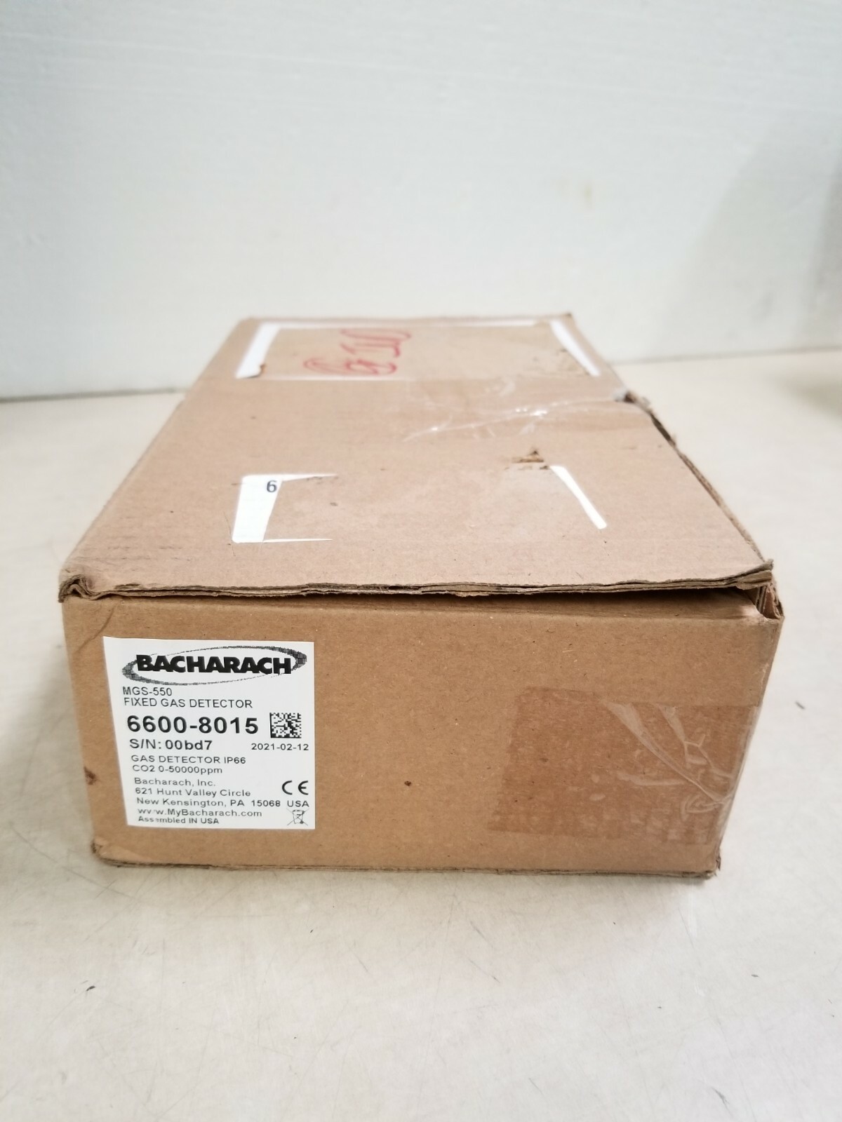 Bacharach MGS-550 Fixed Gas Detector 6600-8015 | eBay