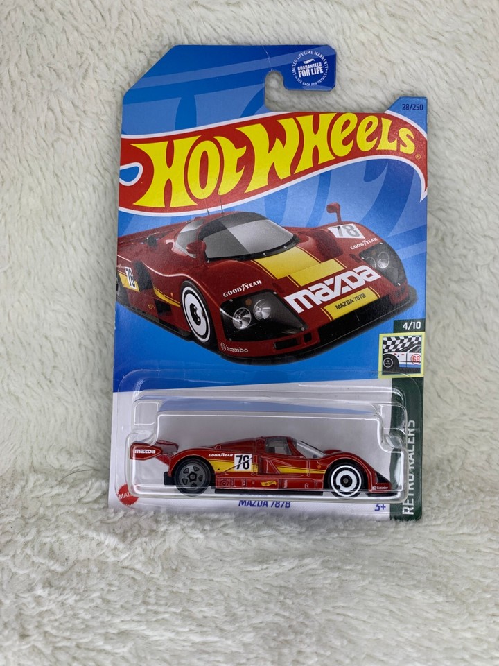 HOT WHEELS RETRO RACERS 4/10 MAZDA 787B 28/250 RED | eBay