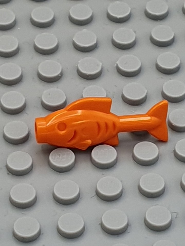 LEGO® 4x Fisch Tier Wasser Minifig Figur 64648 versch. Farben | eBay.de