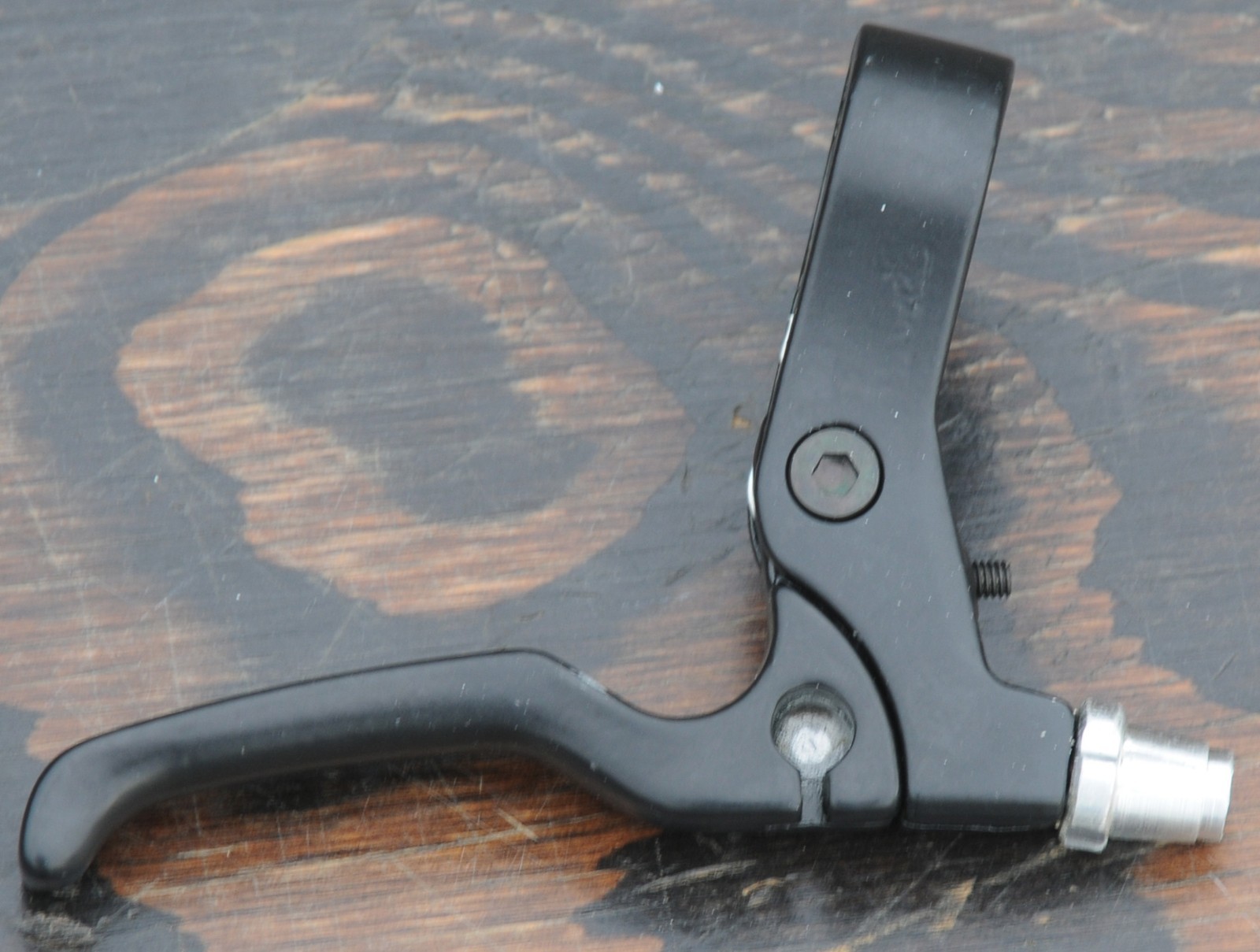 Black Fixie Alloy Brake Lever MTB Vintage Bicycle Fixed Gear Old School ...