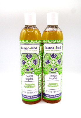 Lot/2 Human + Kind Natural Humane Shampoo Grapefruit ~ 12.1 oz x 2 ~ | eBay