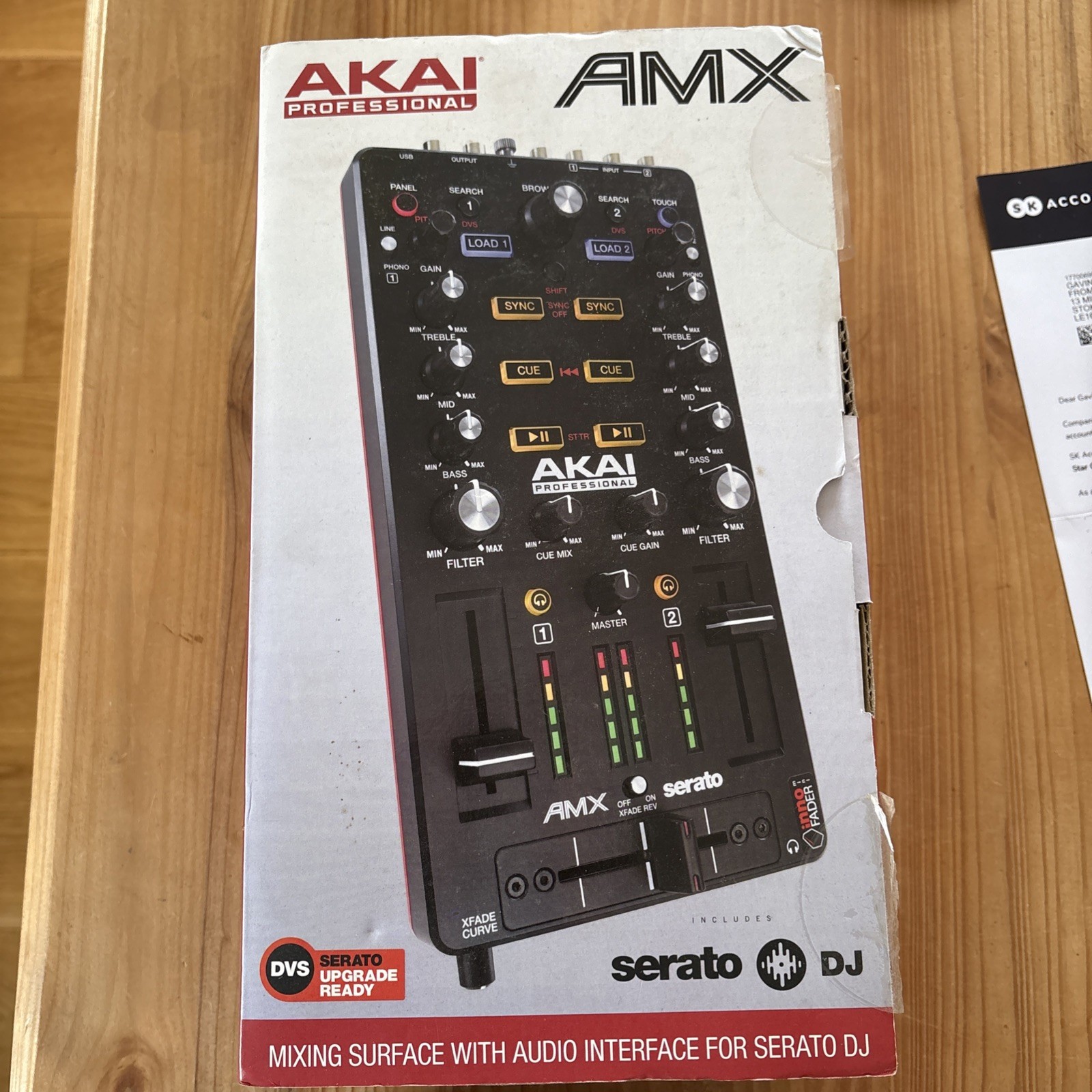 Akai AMX 2-Kanal DJ Mixer & Controller für Serato DJ - Musikinstrumente ...