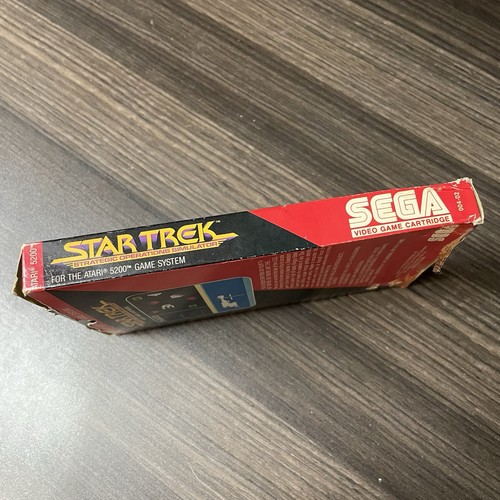 Star Trek Atari 5200 SEGA COMPLETE Game Cartridge + Box + Manual | eBay