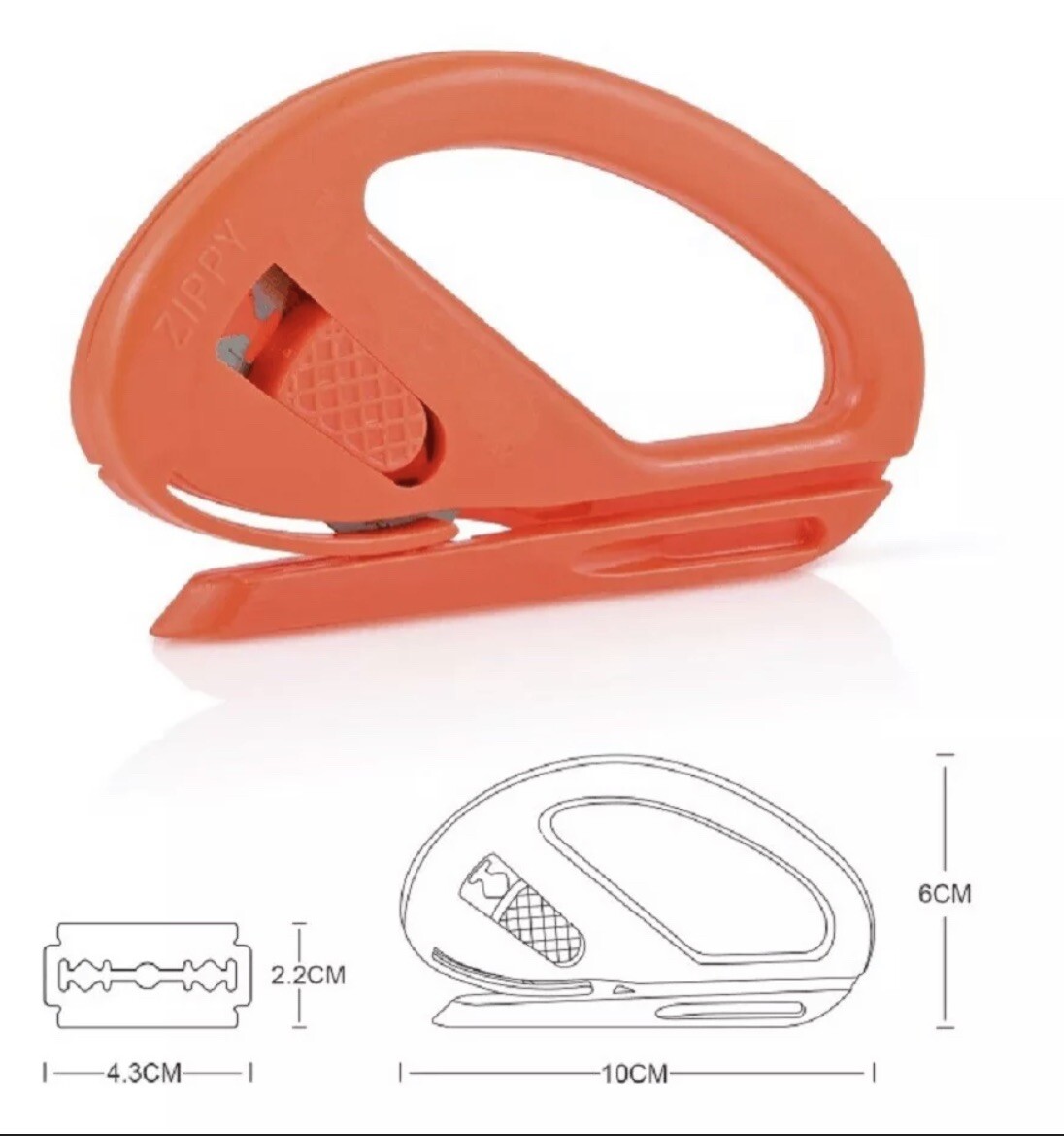 Snitty Safety Cutter Razor Vinyl Art Knife Car Wrap Cutting Tool Zippy ...