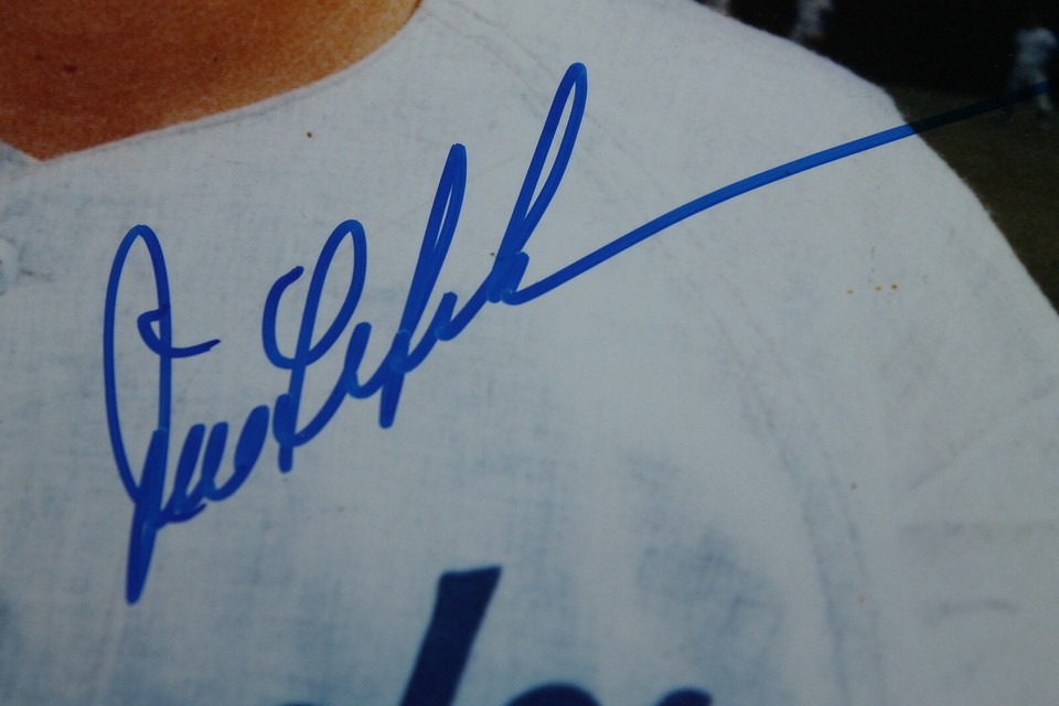 JIM LEFEBVRE AUTOGRAPHED DODGERS 8X10 PHOTO | eBay