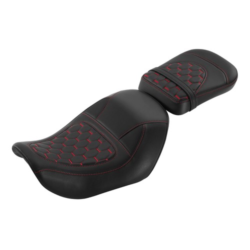 Driver Rider & Passenger Seat Stitch Red Fit For Harley Nightster RH975 ...