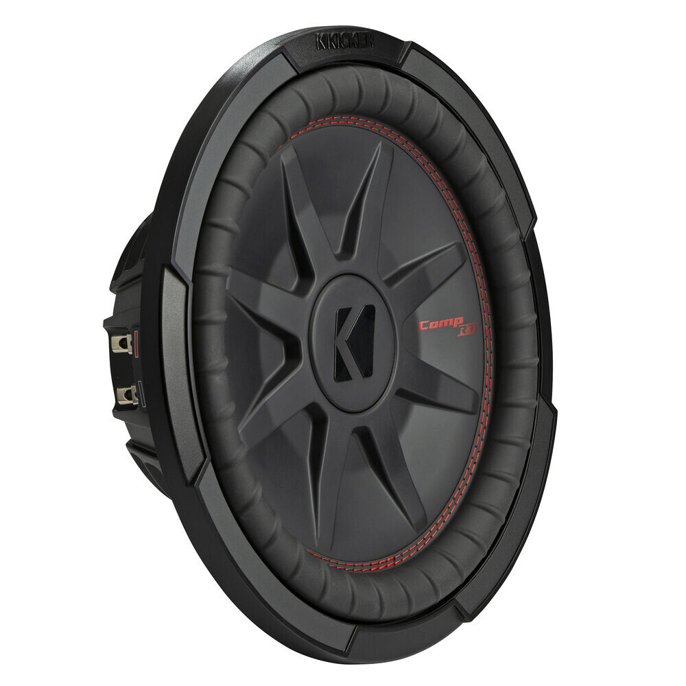 Kicker 48CWRT122 1000W Peak 12" Comp RT Dual 2 ohm Shallow Mount ...