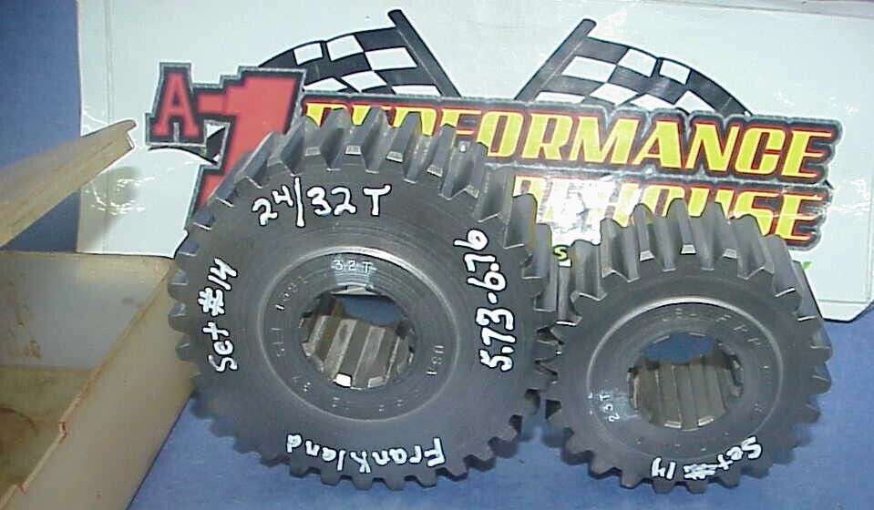 Frankland Set #14 Quick Change 5.73-6.76 Rear End Gears 10 Spline ...