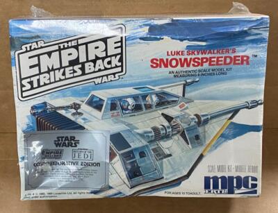 MPC Star Wars THE EMPIRE STRIKES BACK LUKE SKYWALKER SNOWSPEEDER SCALE ...