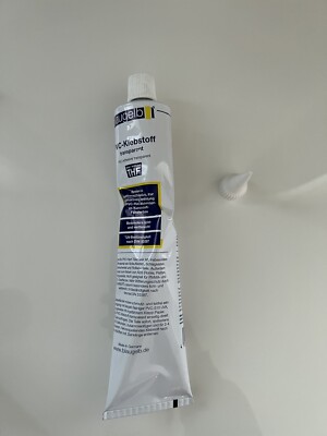 PVC-Klebstoff 180g transparent Kunststoffkleber Kaltschweißmittel ...