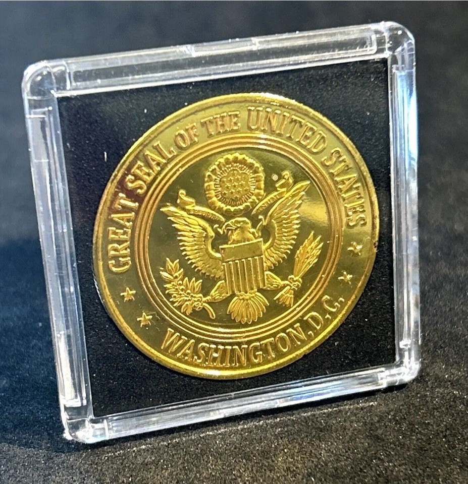 US DEPARTMENT OF HEALTH & HUMAN SERVICES DOHHS-Challenge Coin w Case | eBay