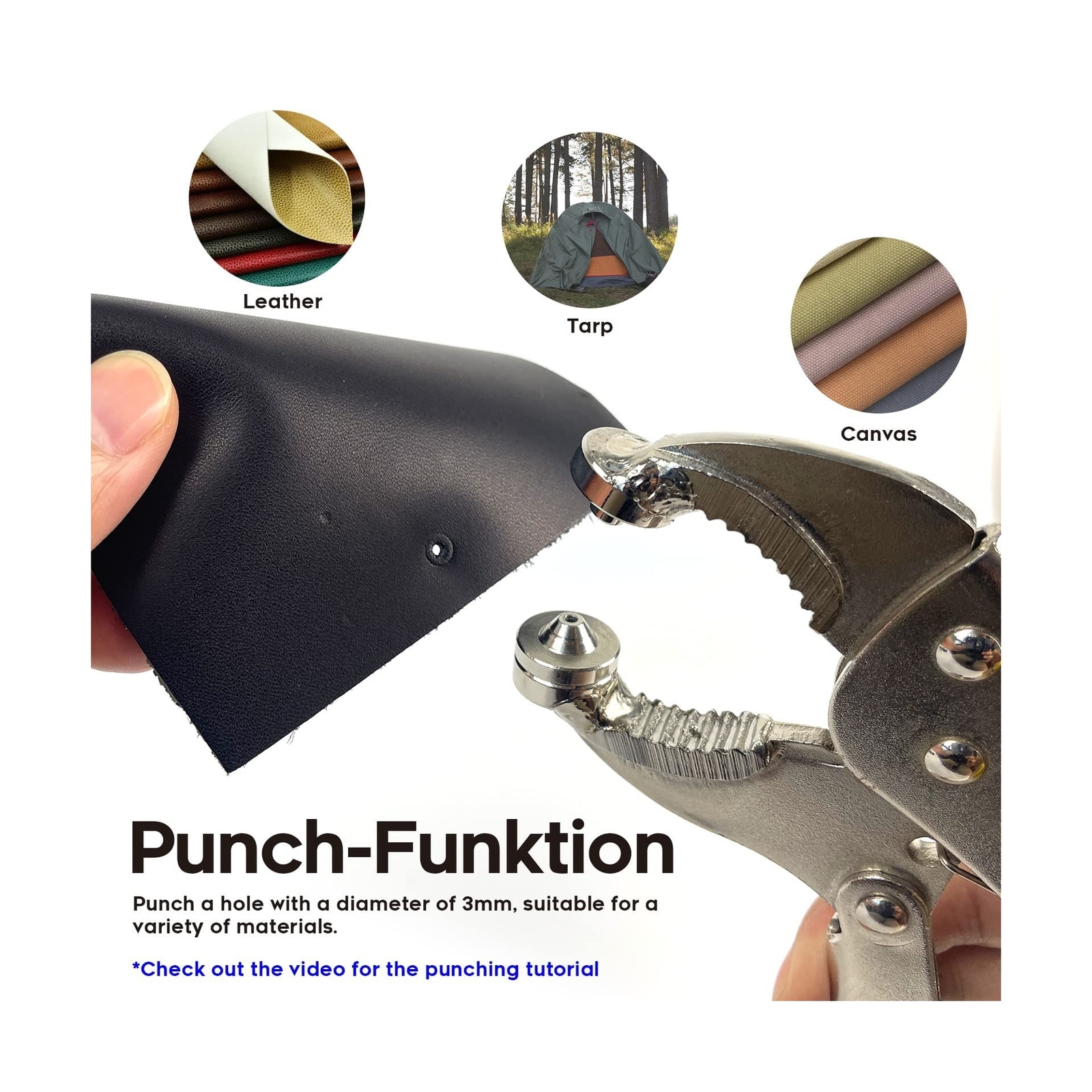 Rexhubro snap fastener tool,Snap Tool for Boat Covers, Heavy Duty Snap ...