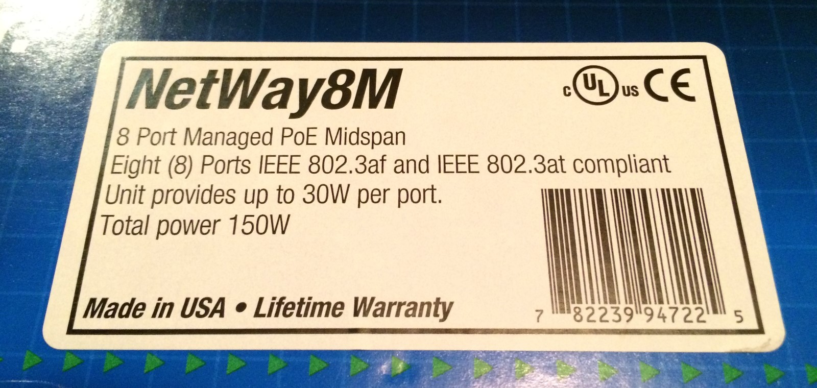NEW in Box ALTRONIX NETWAY 8M Managed PoE Midspan, 150w Max, 8 Port | eBay