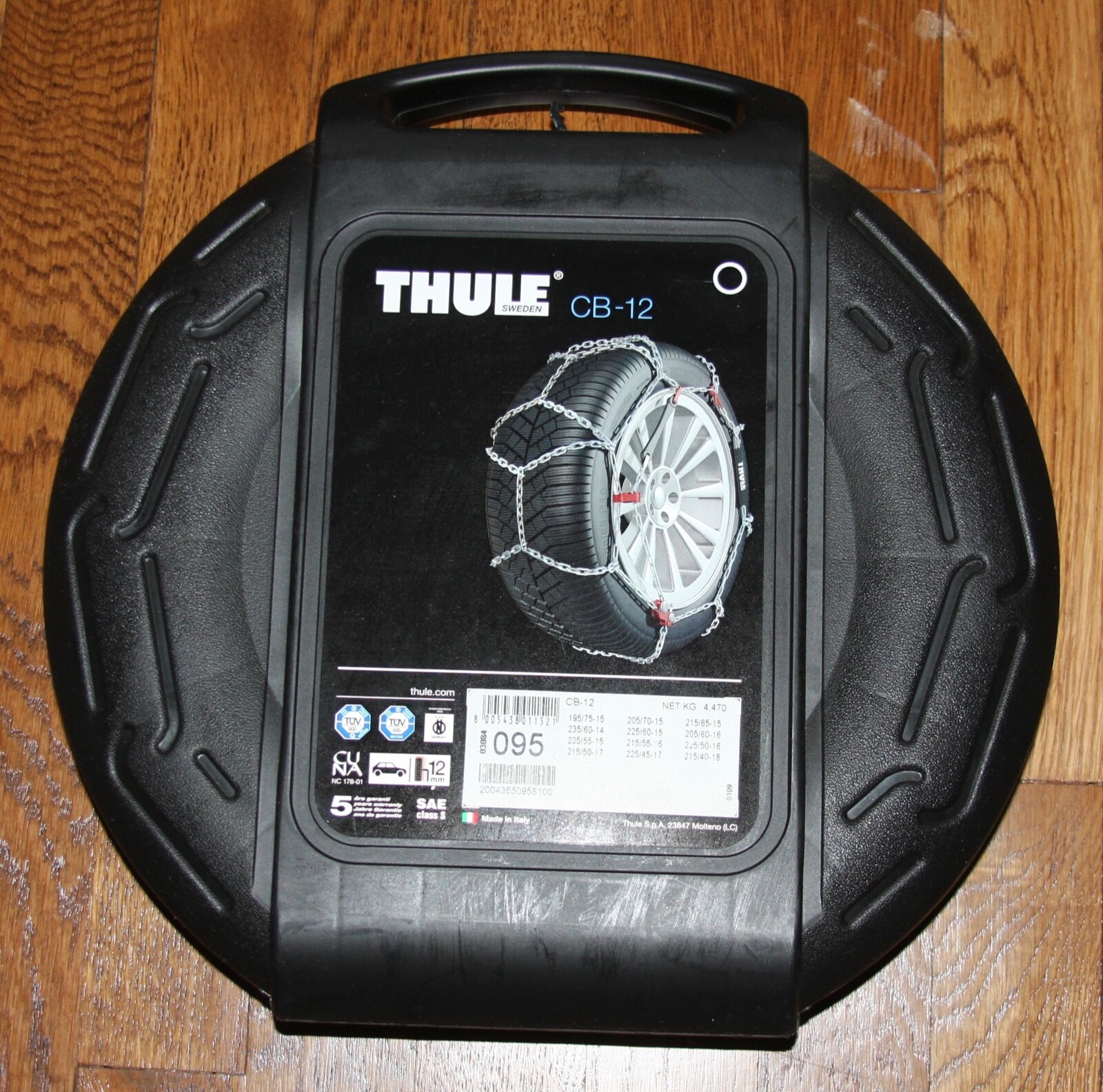 Thule CB-12 Snow Chains | 12mm | Class S Clearance | 1 pair ...