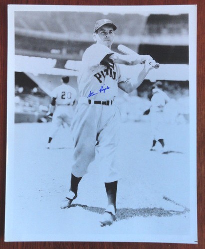 Stan Rojek Signed 8X10 Glossy Photograph Auto Pittsburgh Pirates JSA ...