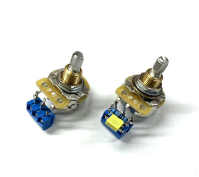 Solderless POT CTS SET 500K Volume+TONE for Guitar by MIHADO | eBay