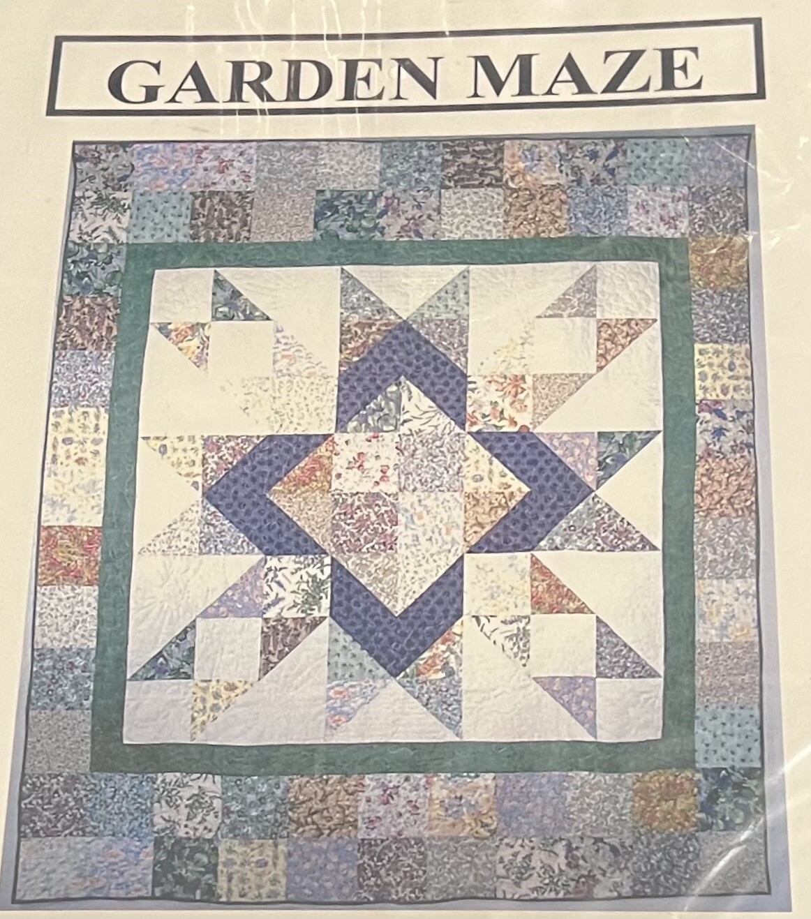 Garden Maze Quilt Block Pattern | Fasci Garden