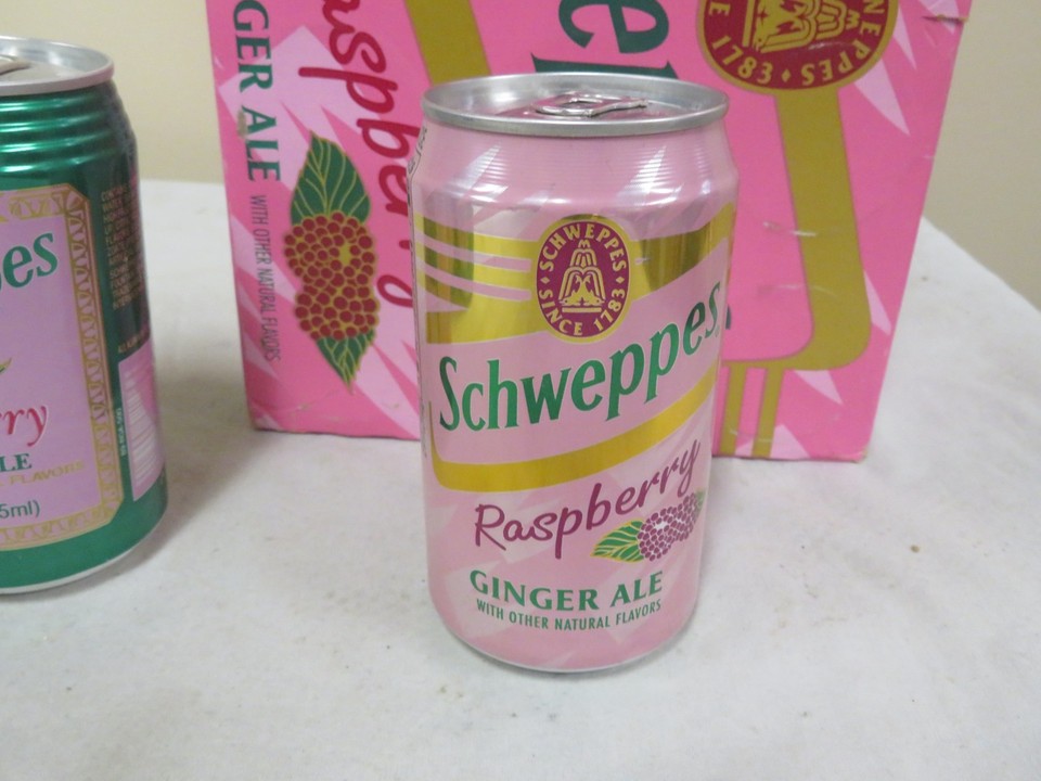 SCHWEPPES COCA COLA RASPBERRY GINGER ALE CANS 12 PACK AND A 6 PACK | eBay