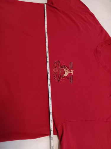 Vtg 90s Wrangler T-Shirt Red XXL USA Cowboy Rodeo *holes | eBay