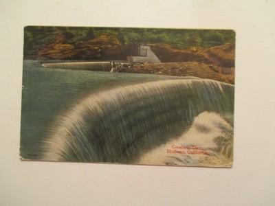 Modesto California Postcard Goodwin Dam CA | eBay
