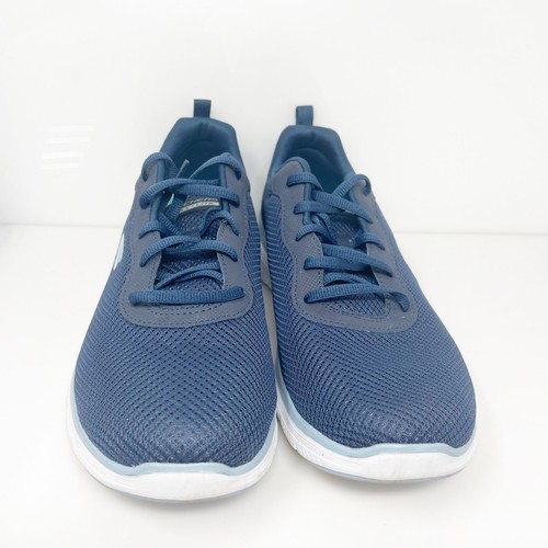 Skechers Womens Flex Appeal 4.0 149303 Blue Running Shoes Sneakers Size ...