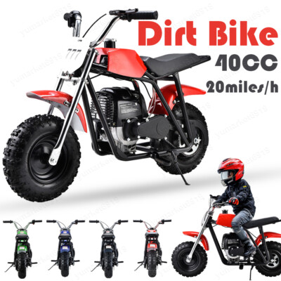 Mini Dirt Bike 40CC Gas Powered Off Road 4-Stroke 40cc Pocket Bike ...