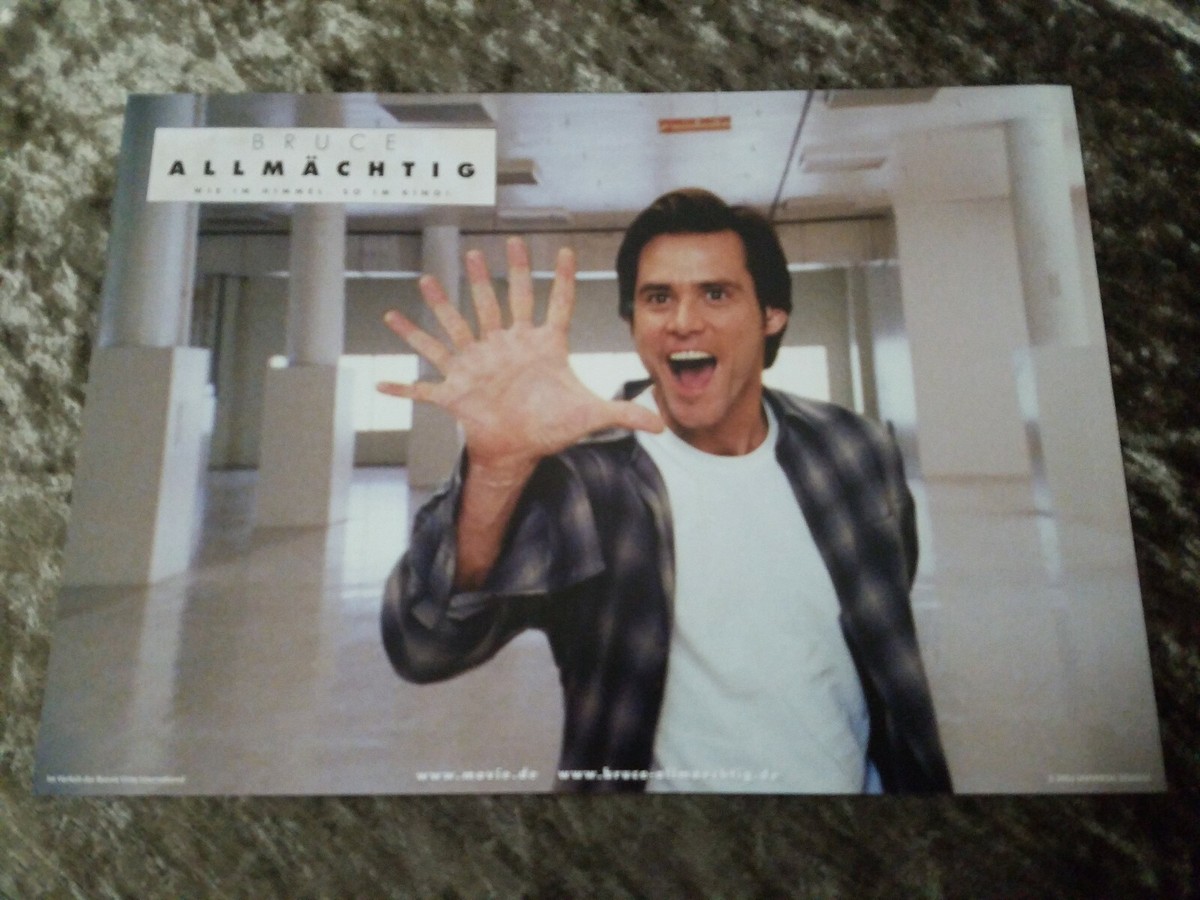 Poster Del Film Bruce Almighty Morganfreeman's Latest Film,