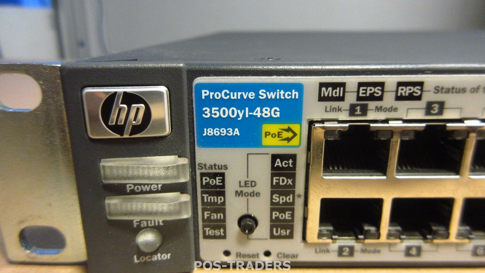 HP 3500yl-48G J8693A ProCurve 48-Port PoE Managed Gigabit 4x SFP ...