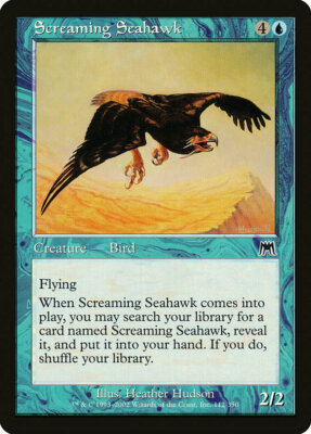 MTG Screaming Seahawk - ONS Onslaught NM | eBay Australia